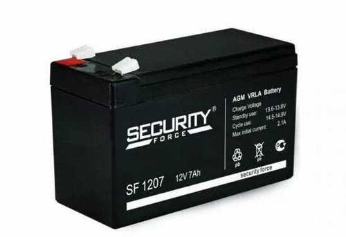 Security Forse, Аккумулятор для ббп SF 1207 12V 7A