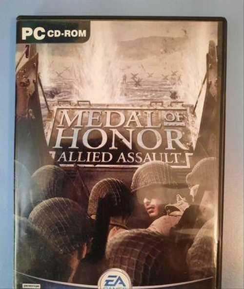 Dvd box от игры medal of honor Alliеd Assault