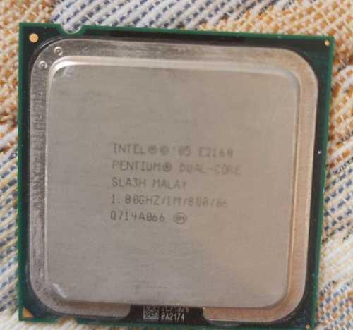 Процессор intel pentium e2160