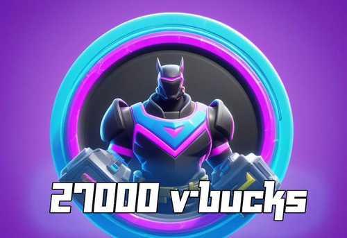 27000 V-Bucks вбаксы в-бакс fortnite