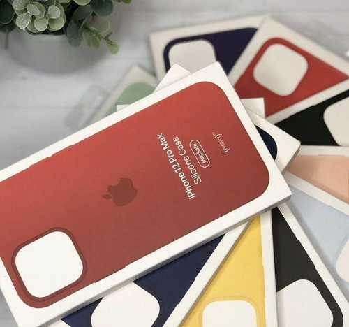 Чехол Silicone Case iPhone 12/13 pro/Max Magsa