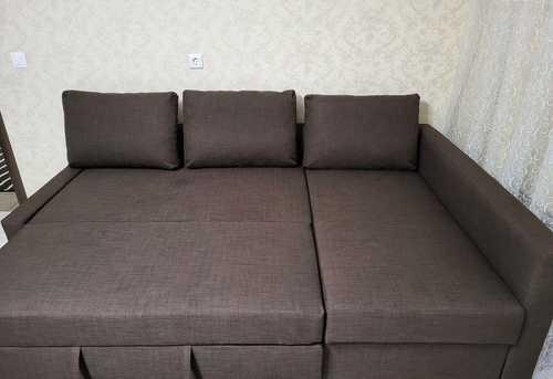 Угловой диван-кровать с отделением для хранения