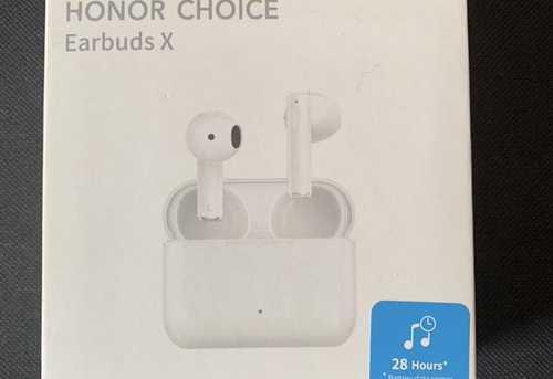 Honor choice earbuds x