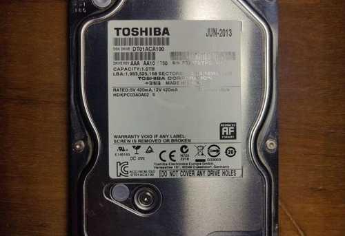 1 тб Жесткий диск Toshiba