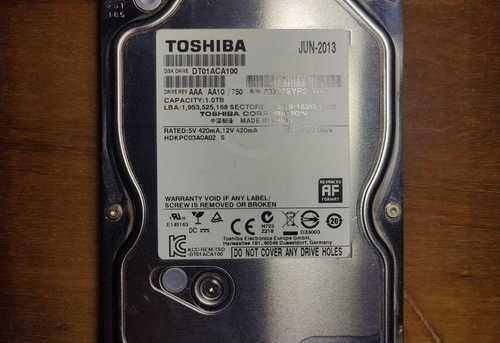 1 тб Жесткий диск Toshiba