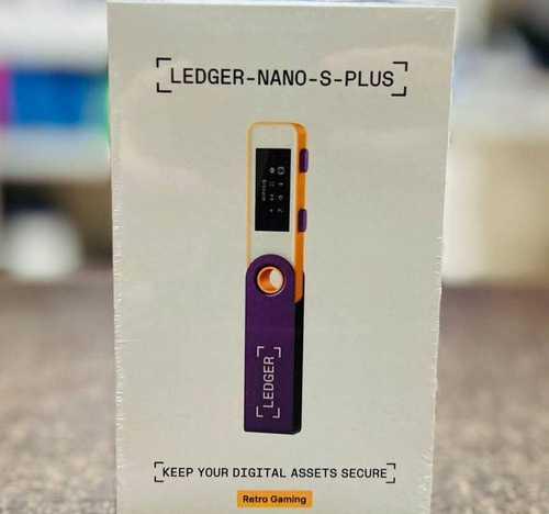 Криптокошелек Ledger Nano S Plus Retro Gaming