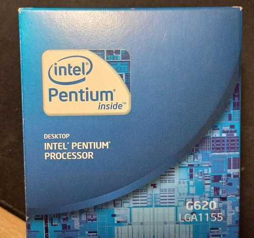 Процессор Intel Pentium G620 (BOX с кулером)