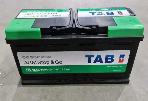 Аккумулятор 95 Ач TAB AGM start-stop 850А