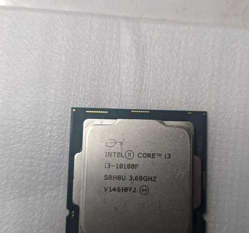 Процессор intel core i3 10100f