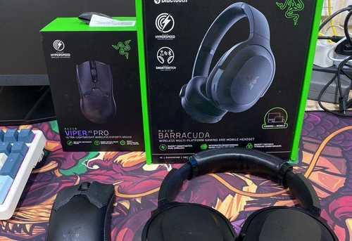 Комплект Razer мышь+наушники+клавиатура