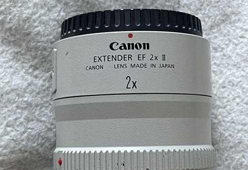 Телеконвертер Canon extender ef 2x ii