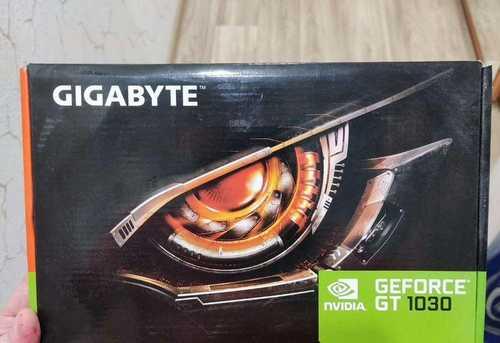 Коробка от видеокарты GT-1030 OC 2G Gigabyte