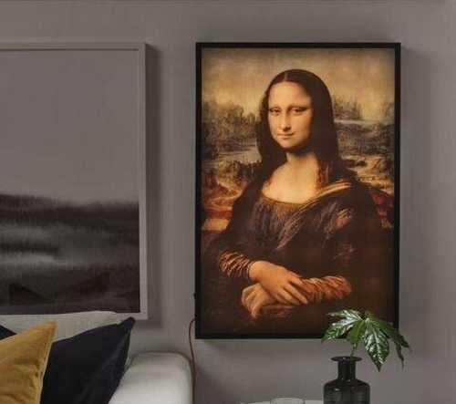 Картина IKEA Markerad Mona Lisa by Virgil Abloh