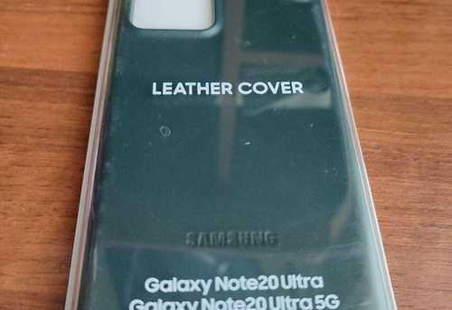 Чехол Samsung note 20 ultra leather original