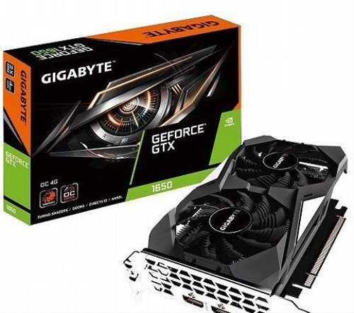 Видеокарта Gigabyte GeForce GTX 1650 GV-N1650OC-4G