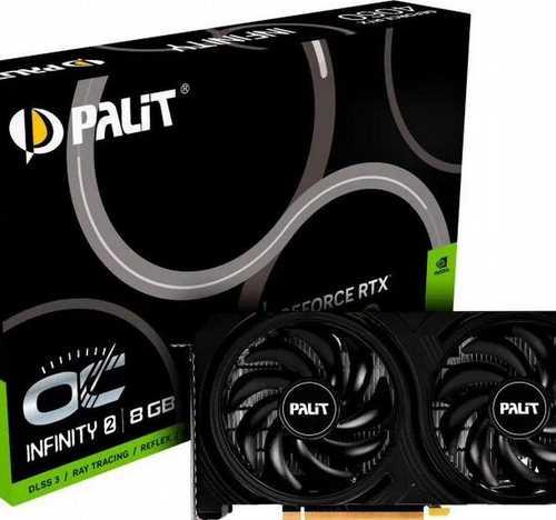 Видеокарта Palit GeForce RTX 4060 Infinity 2 OC 8