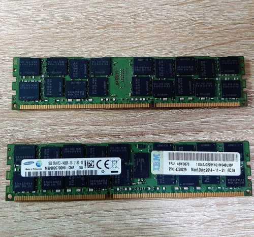 Оперативная память серверная Samsung DDR3 16 Гб