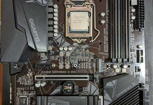 Gigabyte Z490 gaming x ax (s1200)