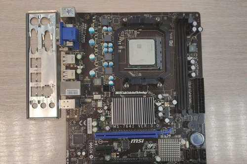 Комплект MB sAM3+ Процессор AMD FX-4100