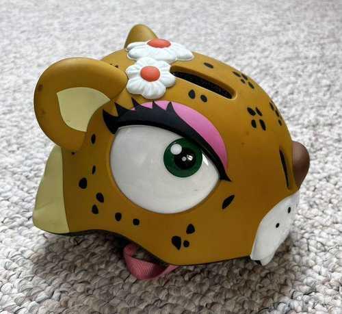 Детский шлем 3D Crazy Safety Leopard