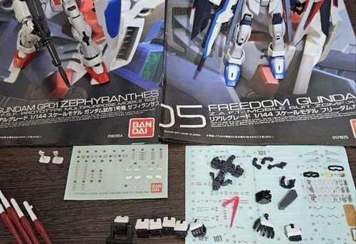 Модели Bandai Gundam RG 1/144