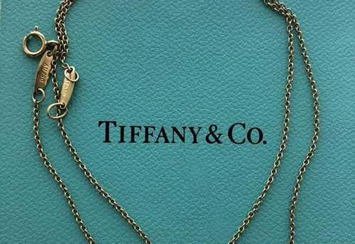 Оригинал Tiffany золотая подвеска колье