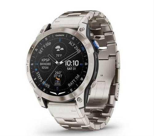 Часы Garmin D2 Mach 1 (Titanium) новые