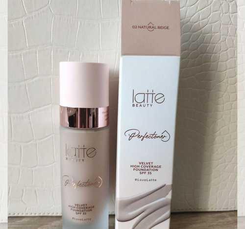 Latte beauty тональная основа SPF35 новая