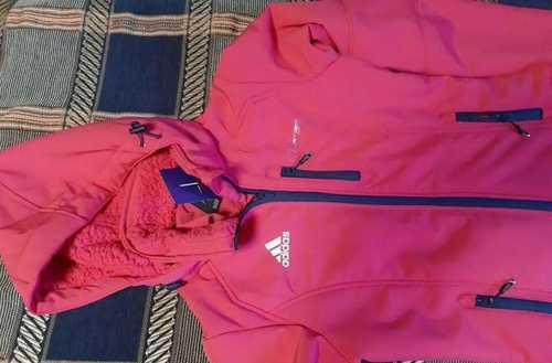 Лыж.разминочные куртки adidas softshell 44 и 46