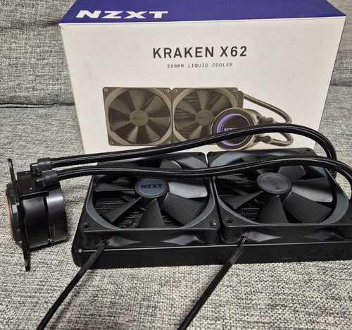 Водяное охлаждение nzxt kraken x62