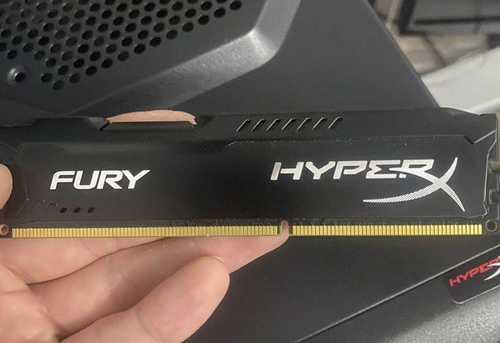 DDR3 Kingston Hyper X Fury 4GBx2 1600