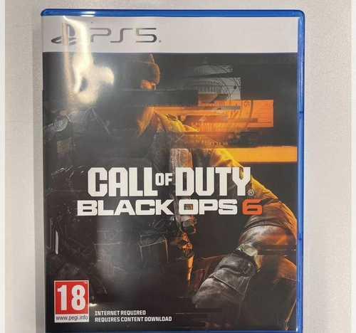 Call of duty black ops 6 ps5 диск бу