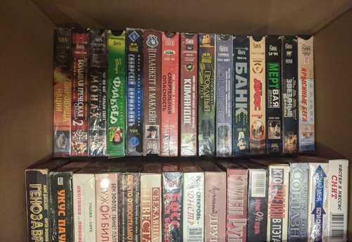 Видеокассеты VHS коробкой