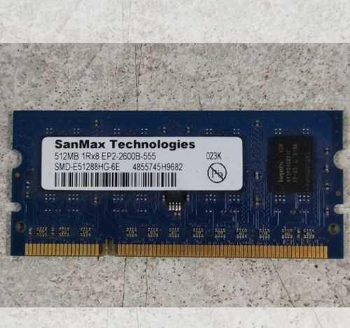 Модуль памяти от принтера Canon 512MB 1Rx8 SanMax