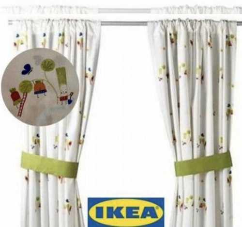 Шторы в детскую IKEA