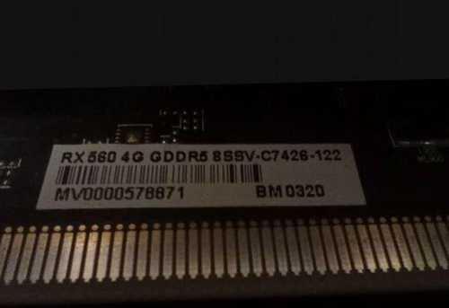 Radeon RX560 Series 4gb