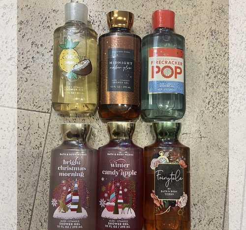 Гель для душа и лосьон Bath&BodyWorks