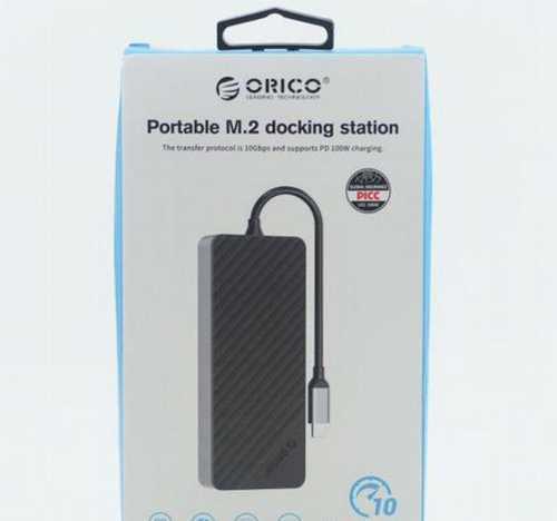 Usb разветвитель 8 в 1 док-станция Orico OM28PR