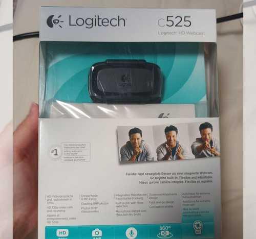 Веб-камера logitech c525