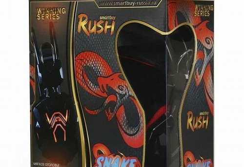 Наушники SmartBuy rush snake красные