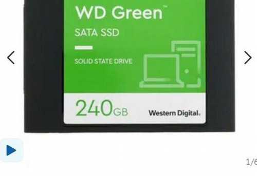Ssd Western Digital Green 240gb
