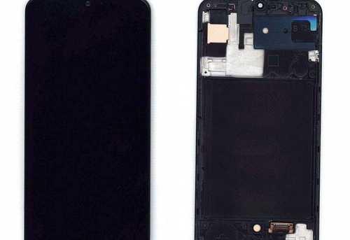 Дисплей Samsung SM-A307FN черный+рамка TFT