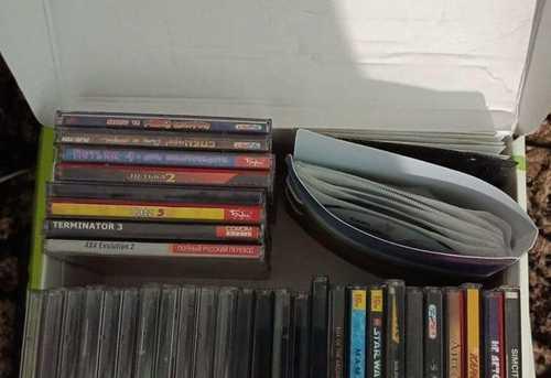 CD DVD Диски коробки игры фильмы