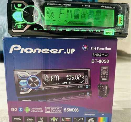 Автомагнитола pioneer mvh 8058