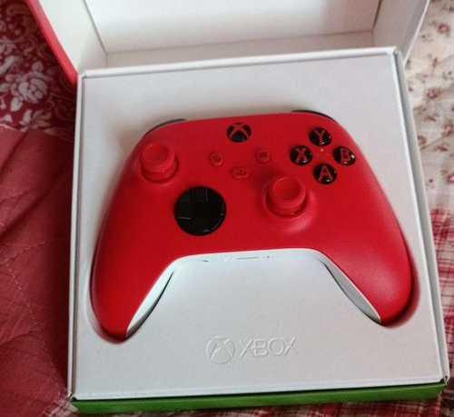 Джостик Xbox series pulse red