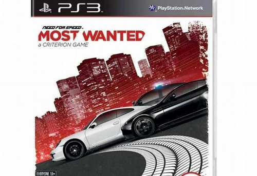 Игра NFS Most Wanted (PS3) Полностью на русском