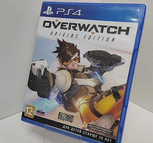 Игровые диски. Sony Playstation 4 Overwatch Origins Edition