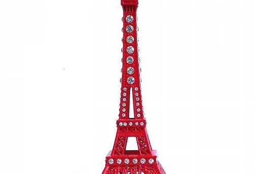 Сувенир из Парижа Эйфелева башня красная со страза