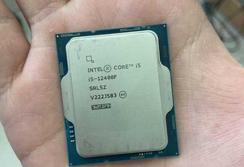 Процессор intel core i5 12400f oem, торг