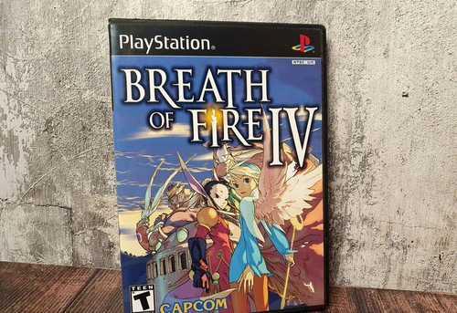 Игры ps1 Breath of Fire IV ps2 Playstation пс1